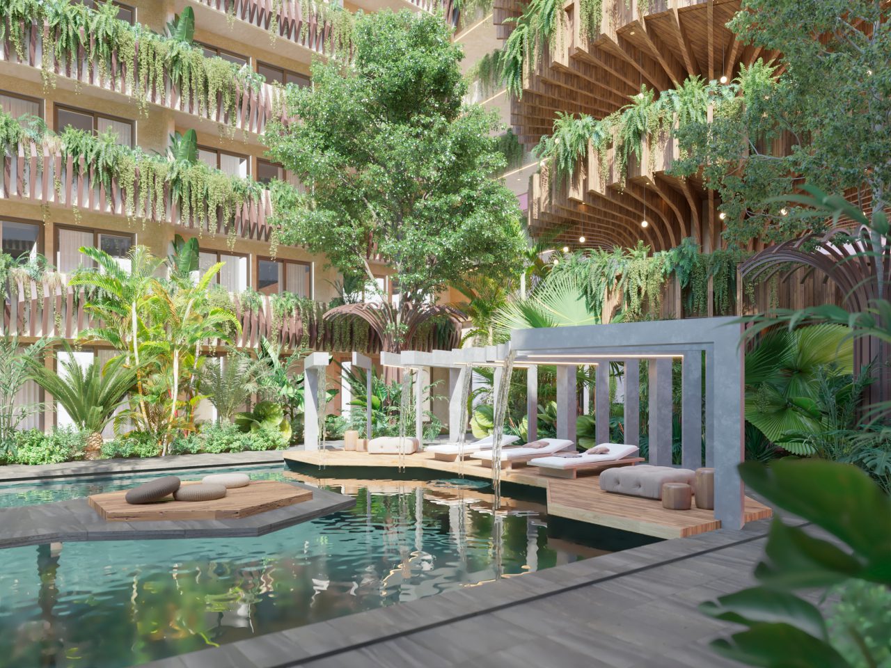 Kaly – 2 Bedroom Swim Up - Tulum Real Estate